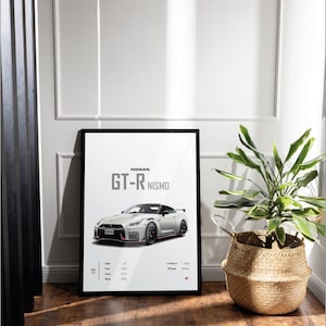 Nissan GTR Poster - Etsy