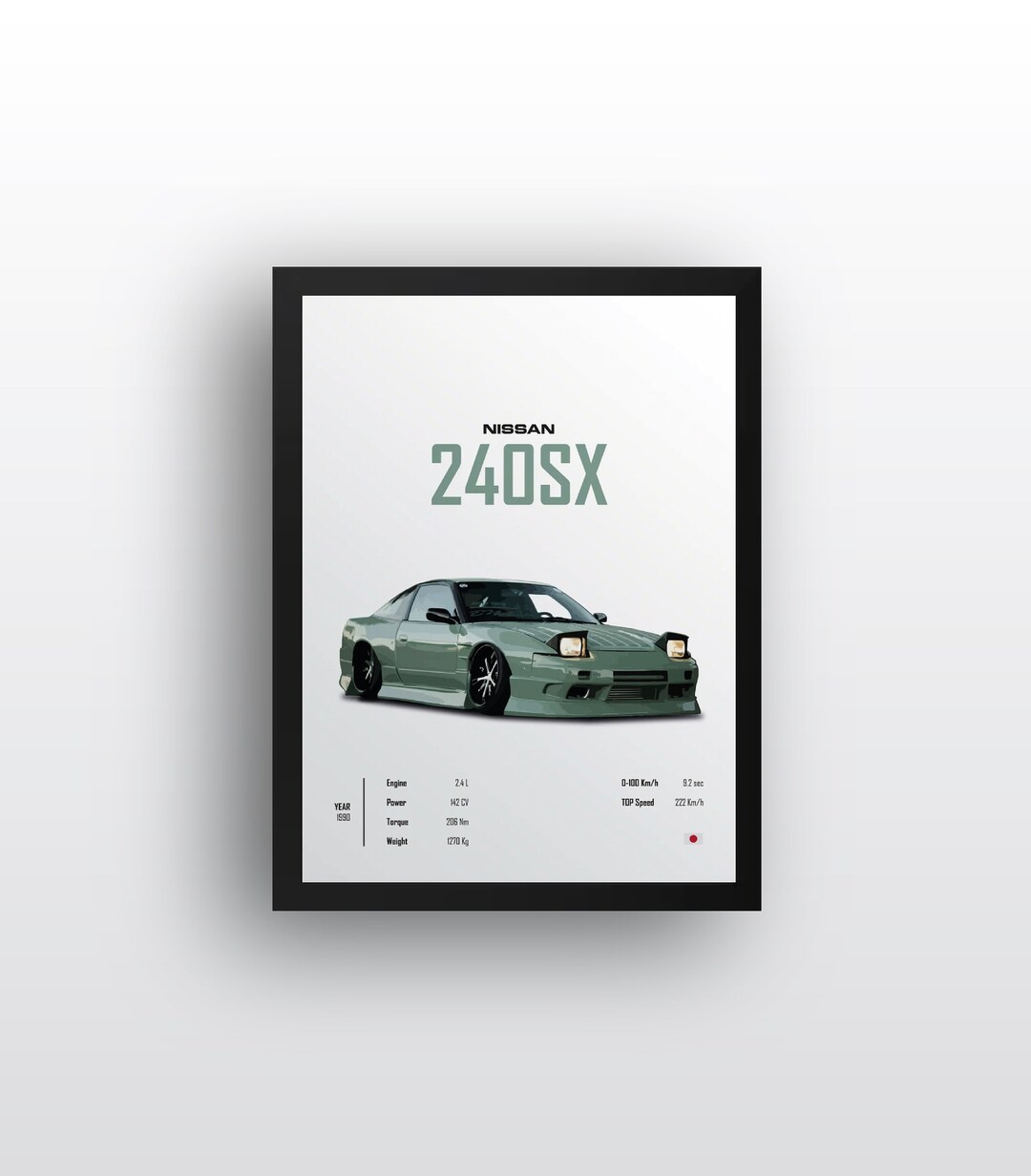 Nissan 240sx Poster - Etsy