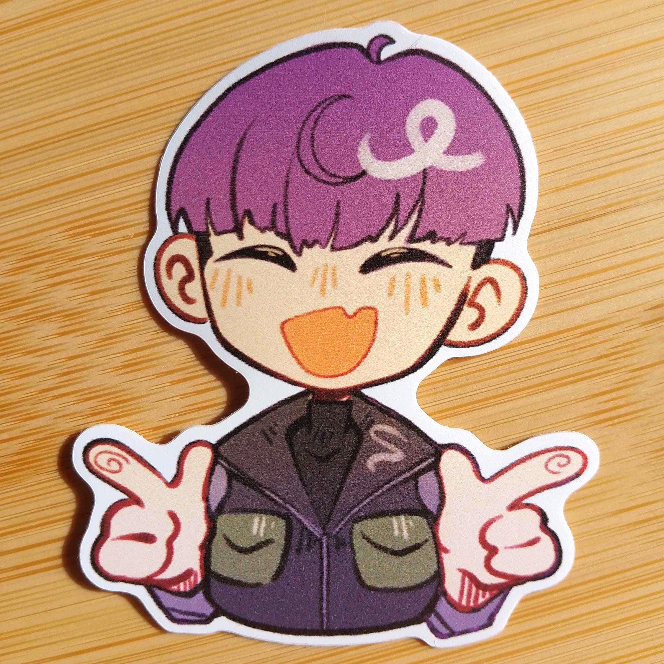 KAIJU NO8 Hoshina Soshiro Vinyl Sticker - Etsy