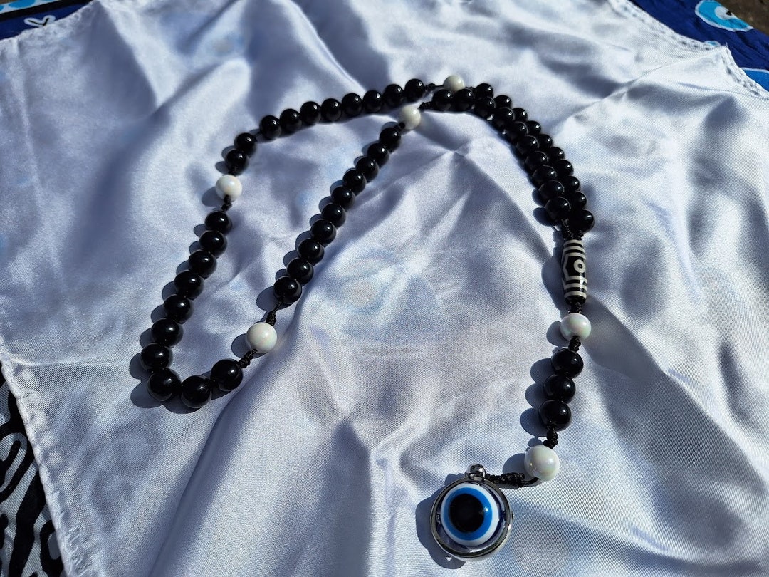 Rosary Reverse Evil Eye Protection Spiritual Protection Rosary - Etsy
