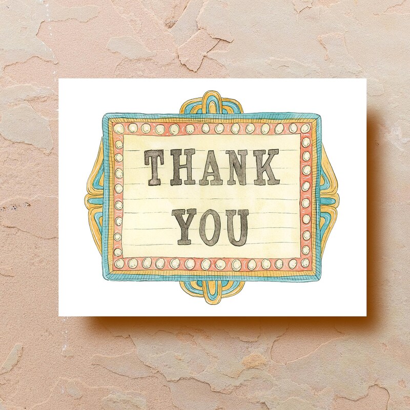 Theater Thank You - Etsy