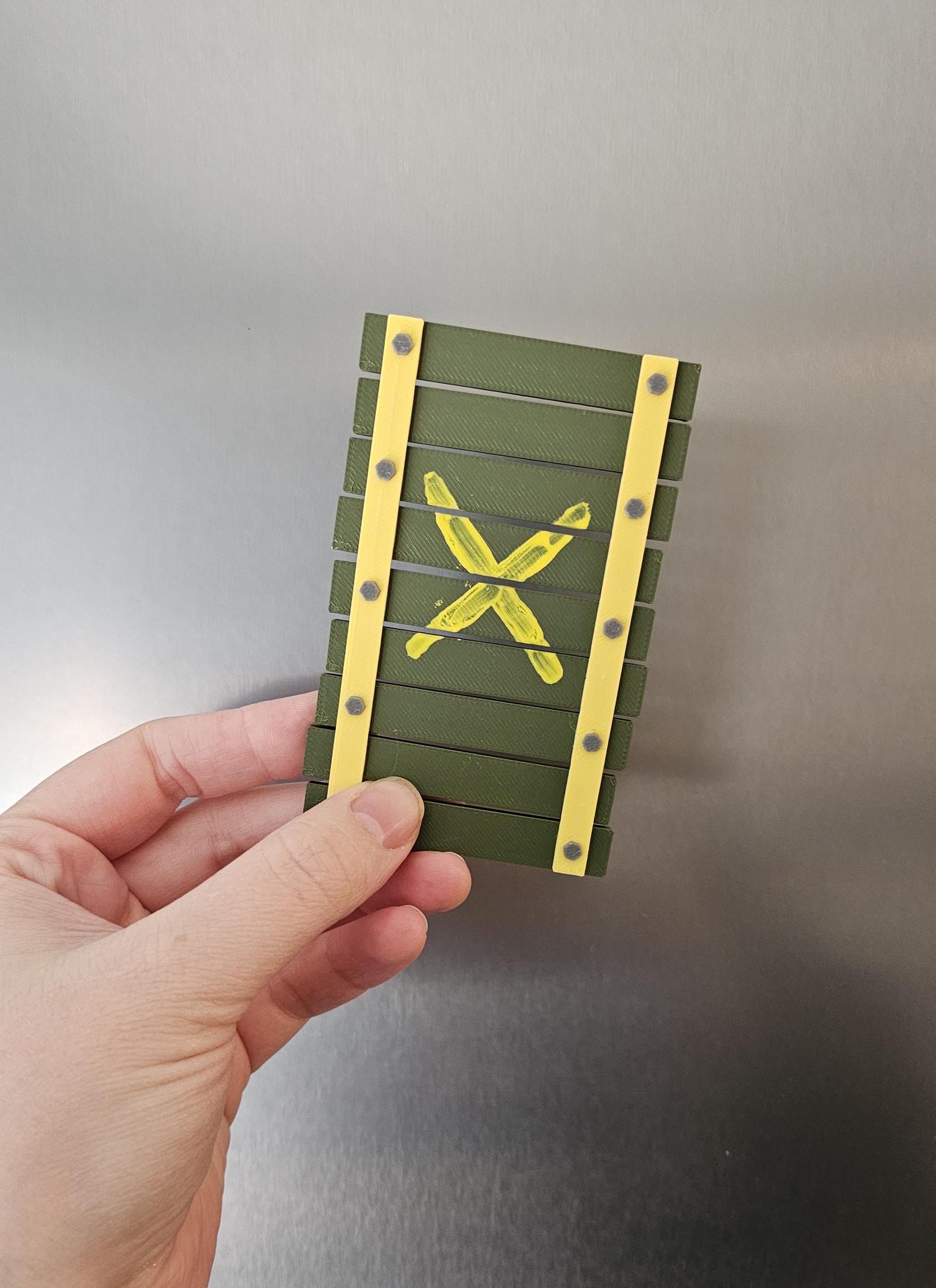 Rainbow Six Siege Barricade Magnet | 3D Printed | R6 Prop | Video Game ...