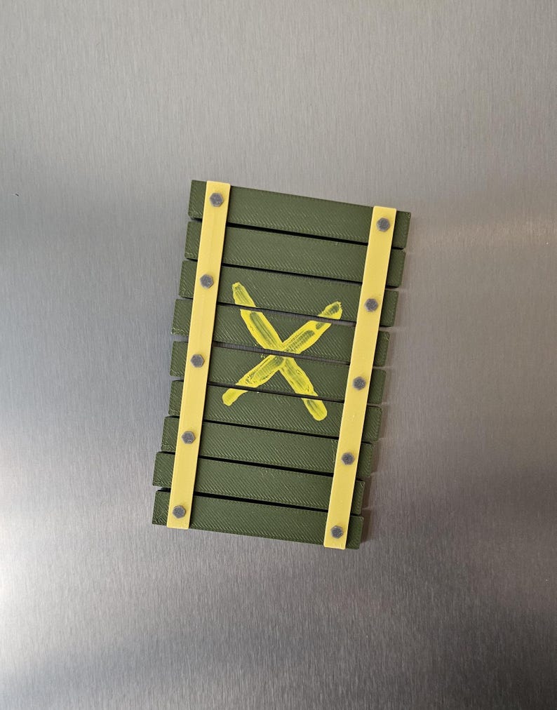 Rainbow Six Siege Barricade Magnet | 3D Printed | R6 Prop | Video Game ...