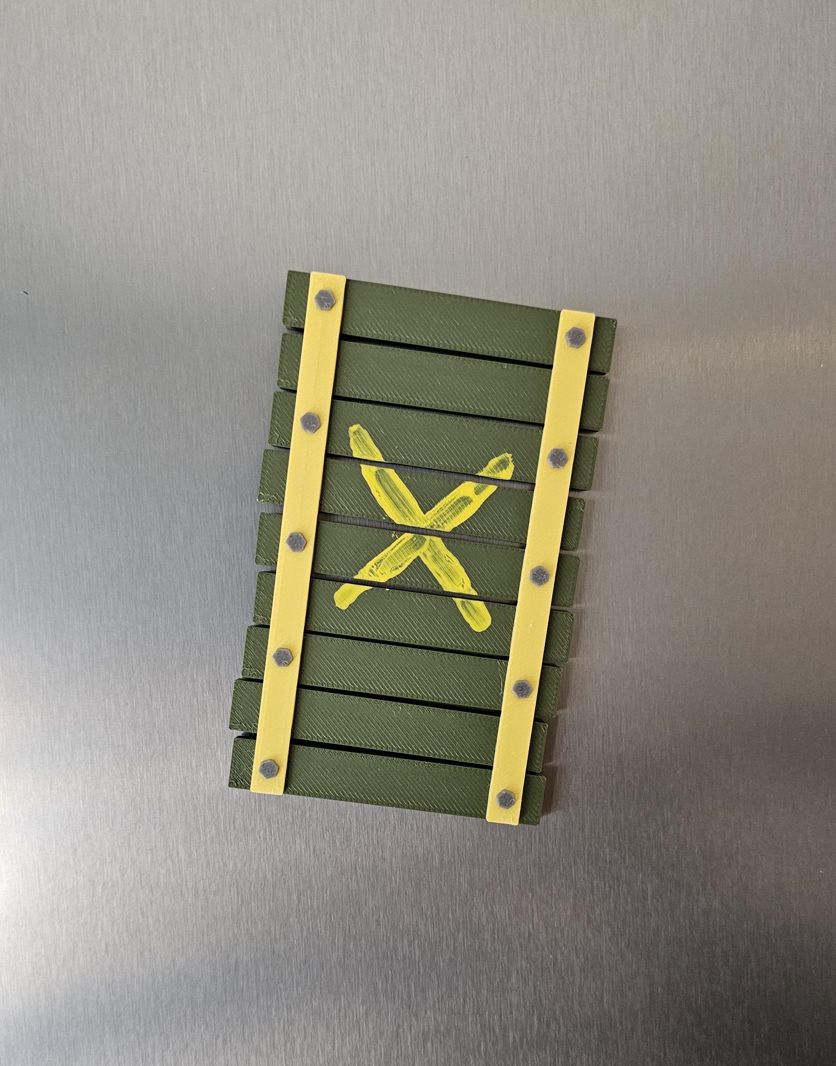 Rainbow Six Siege Barricade Magnet | 3D Printed | R6 Prop | Video Game ...