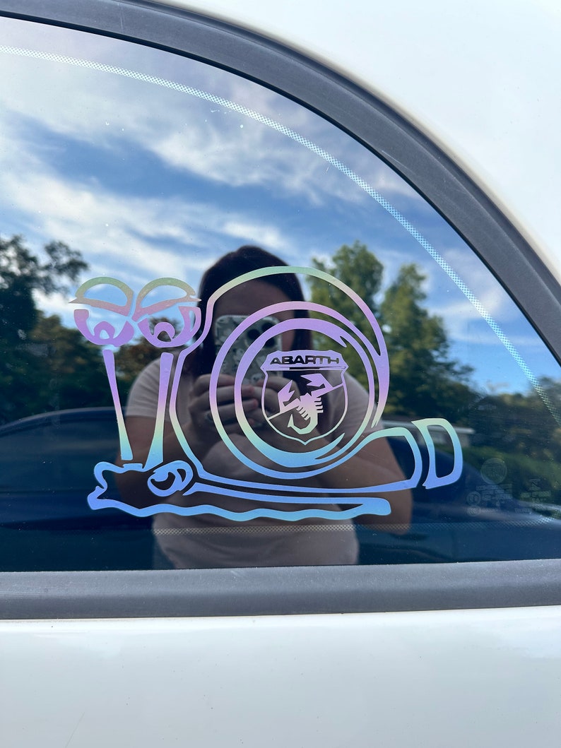Abarth Turbo Sticker - Etsy