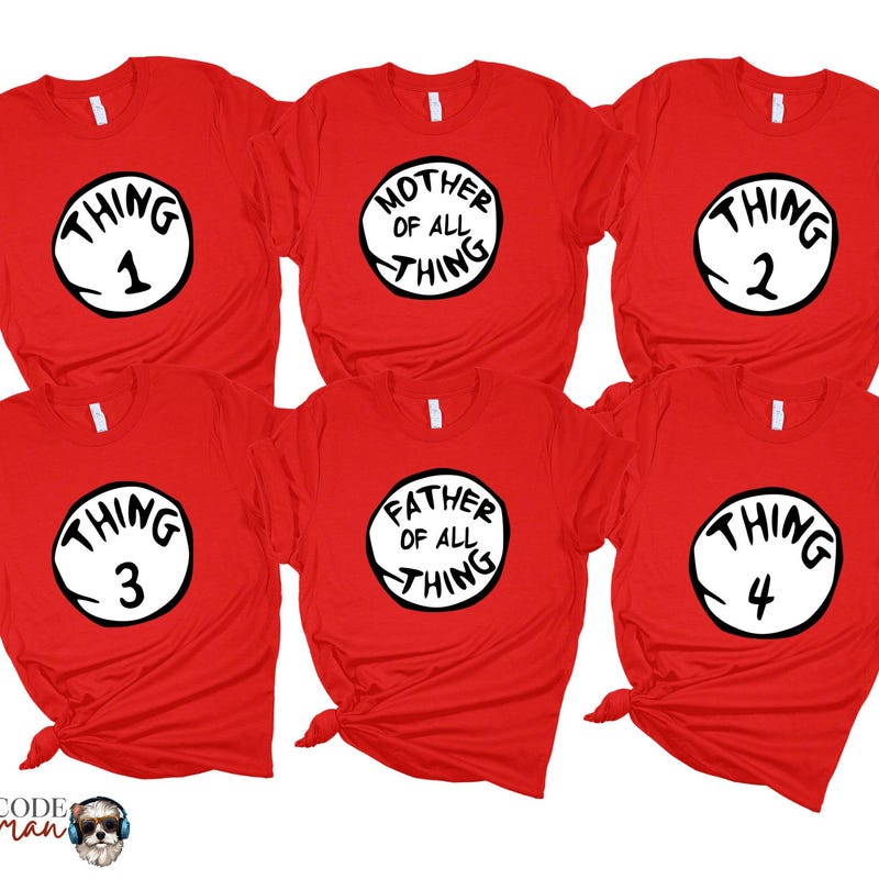 Thing 2 Shirts Men - Etsy