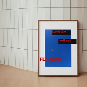 Poster FLY AWAY - Etsy