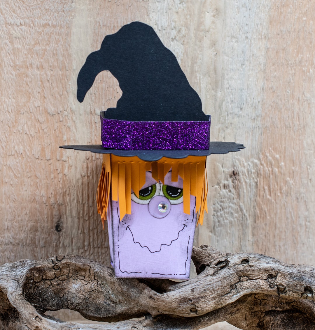 Witch Treat Boxes - Halloween Favor Boxes - Halloween Party Decor ...