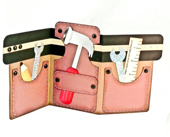 Tool Time Card Tutorial and Pattern | Etsy