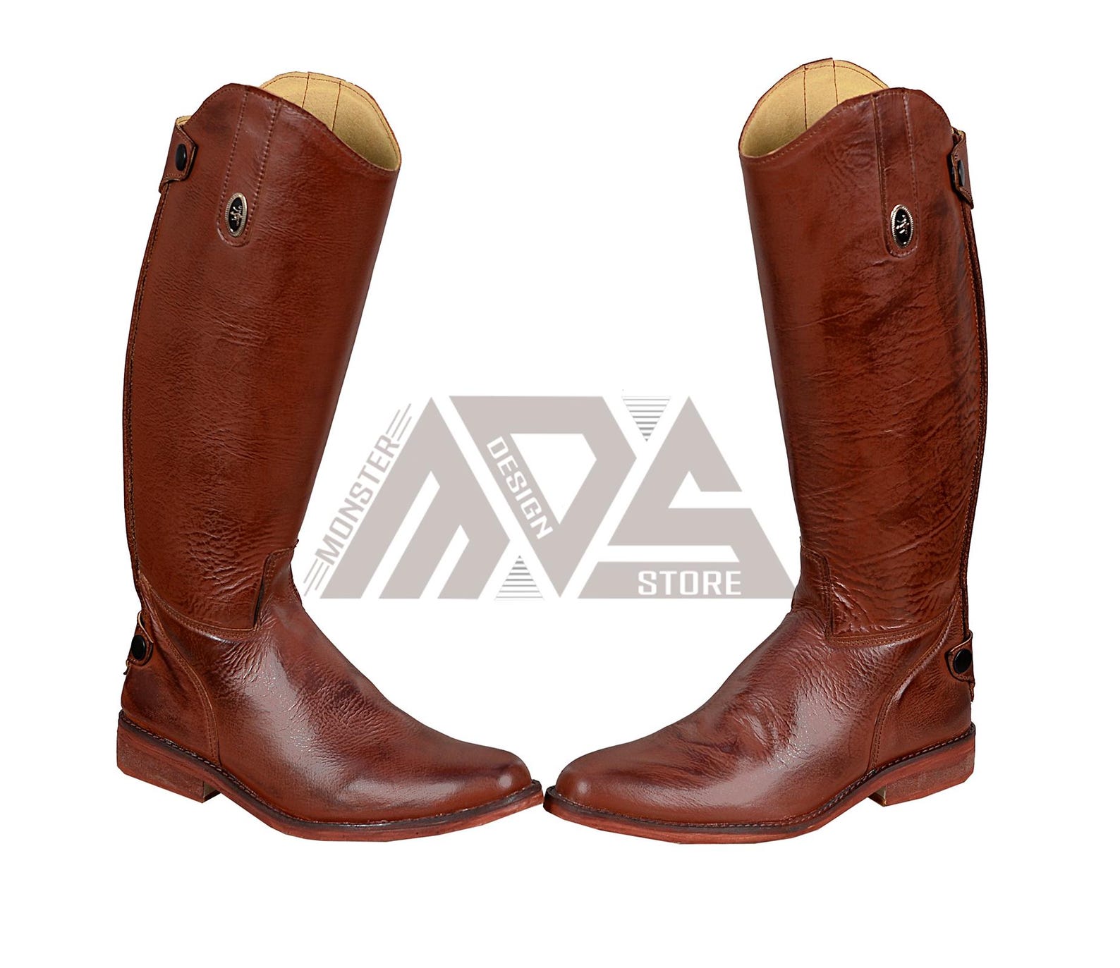 Riding Shoes for Men | Cowhide Leather Long Shoes | Custom Made Tall ...