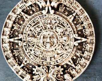 Aztec calendar | Etsy