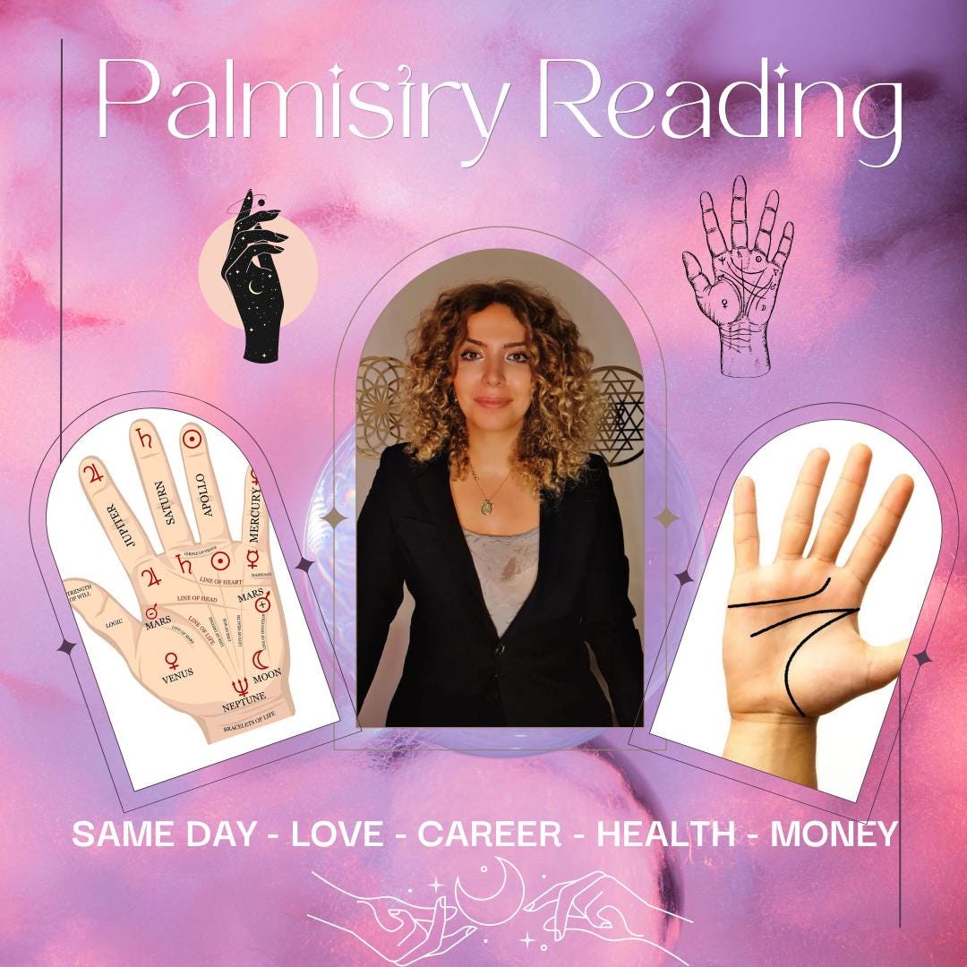 Palm Reading Same Day Palmistry Reading Includes Face Reading Critical ...