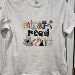 Favorite Children's Book Characters Read T-shirt - Etsy