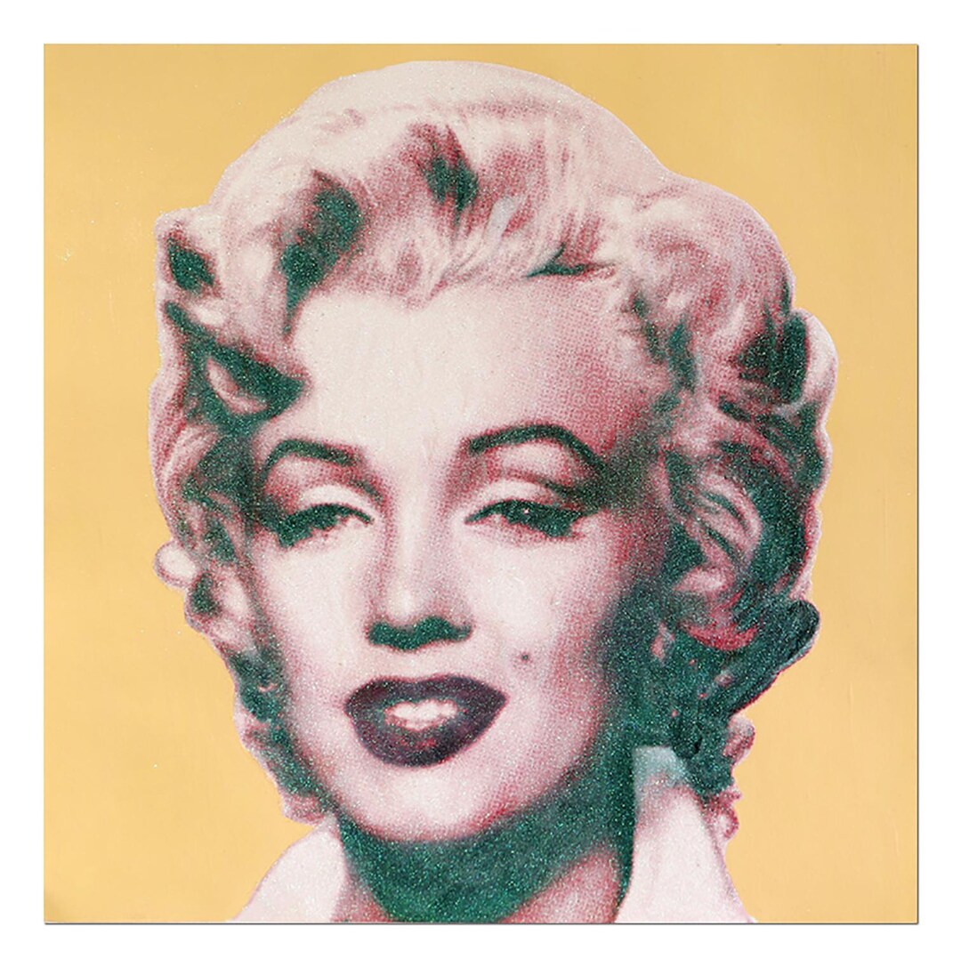 Pop Art, Portrait, Celebrities, Actors, - Marilyn Moon - Original ...