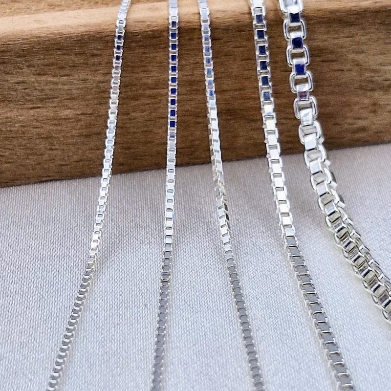 Chunky 925 Silver 14 Choker - Etsy