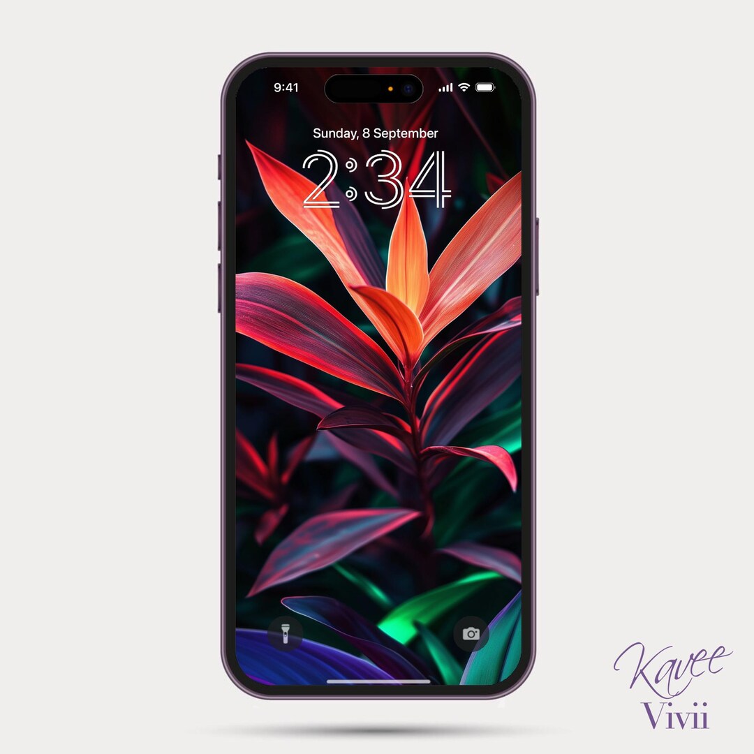 IPhone and Mobile Wallpaper the Cordyline Fruticosa Vibrant and ...