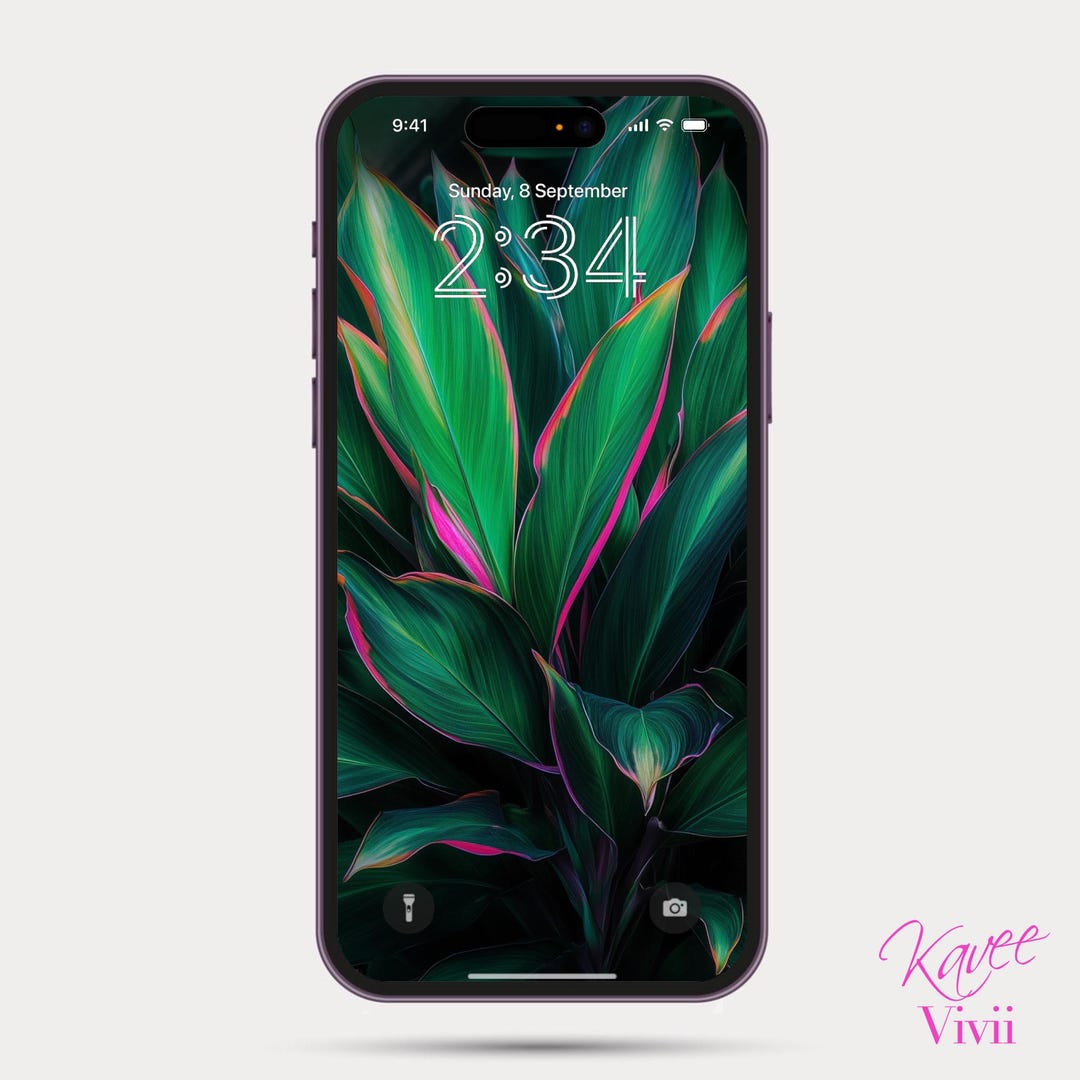 IPhone and Mobile Wallpaper the Cordyline Fruticosa Vibrant and ...