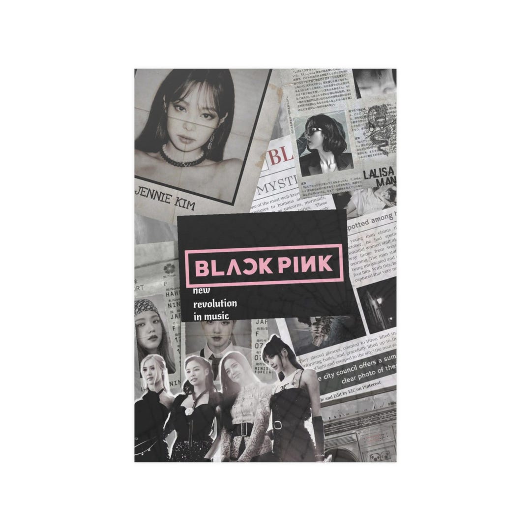 Blackpink Poster210gsm - Etsy