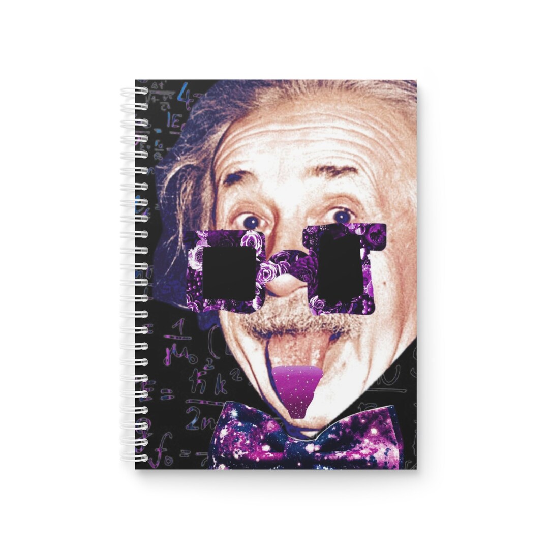 All Things Einstein Spiral Notebook - Etsy
