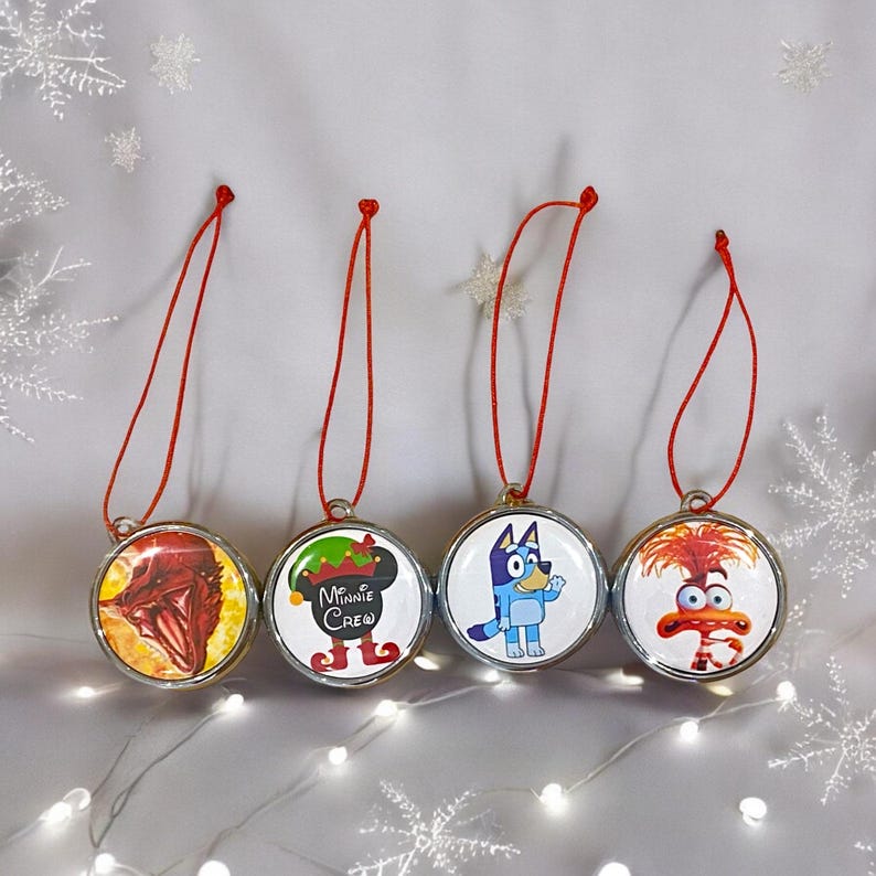 Inside Out 2 Pin / Shoe Charm / Magnet / Keyring / Earrings / Christmas ...