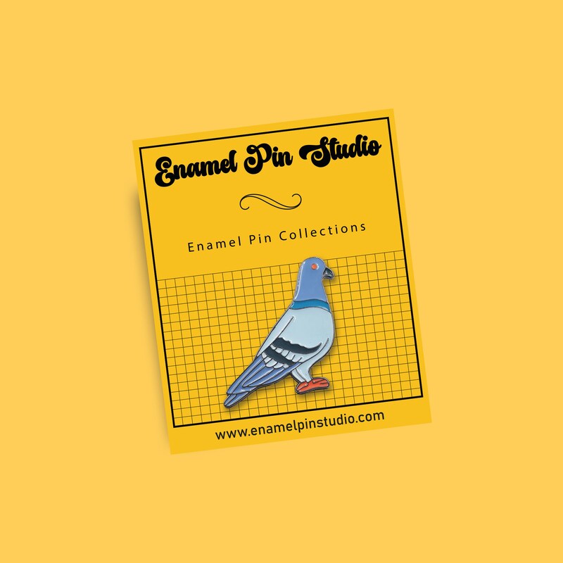 Pigeon Pin - Etsy