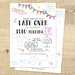 Late Over Birthday Party Invitation, Slumber Party Invitation, Teen ...
