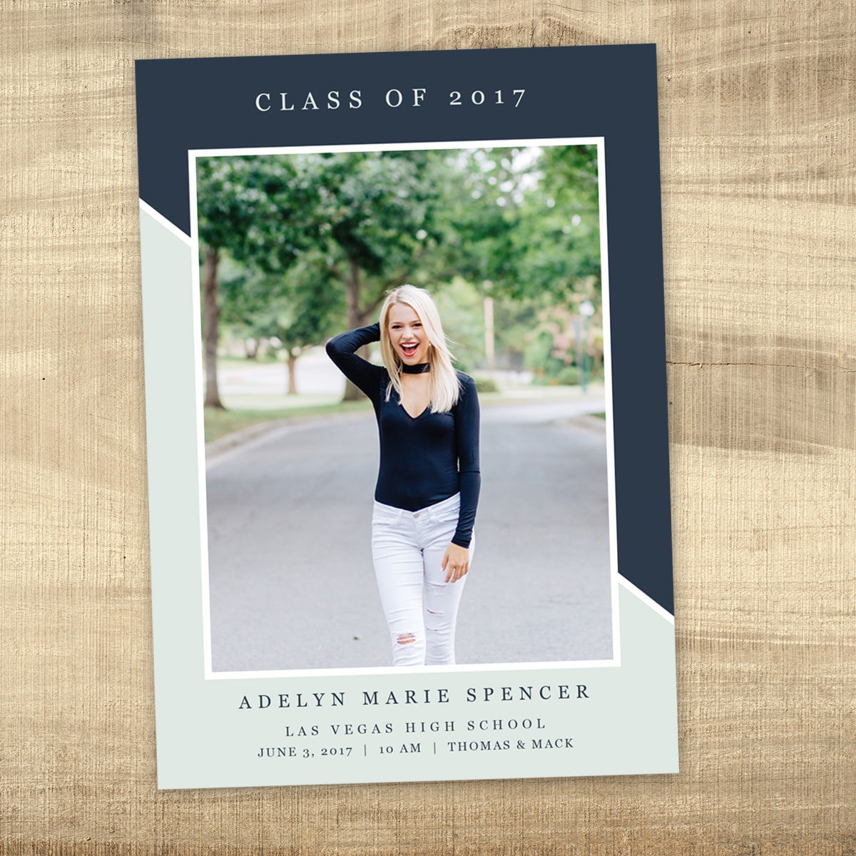 Graduation Announcement 2017 College Graduation Announcement | Etsy