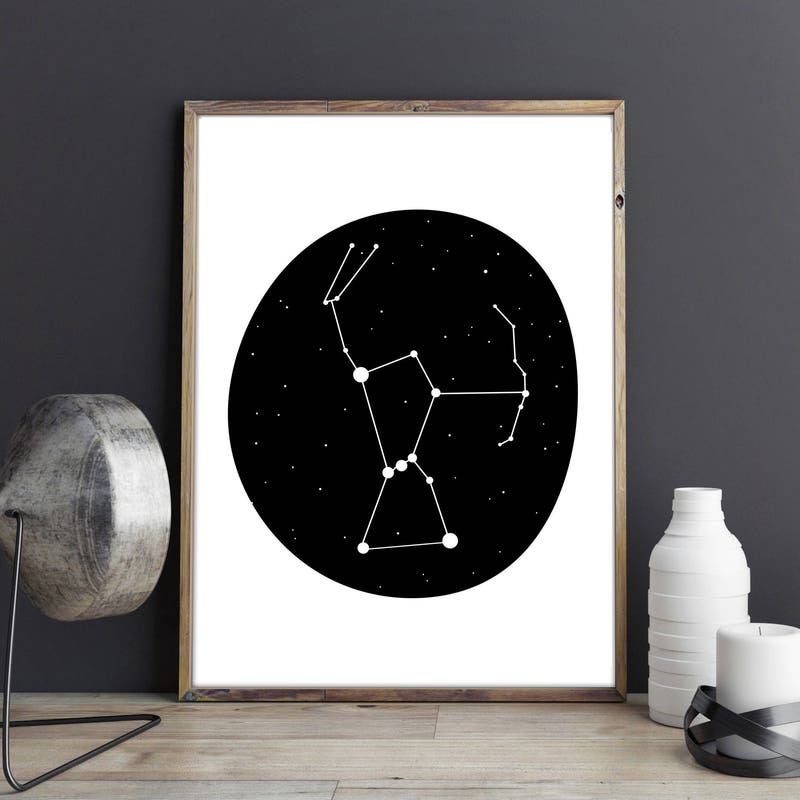 Constellation Poster - Etsy