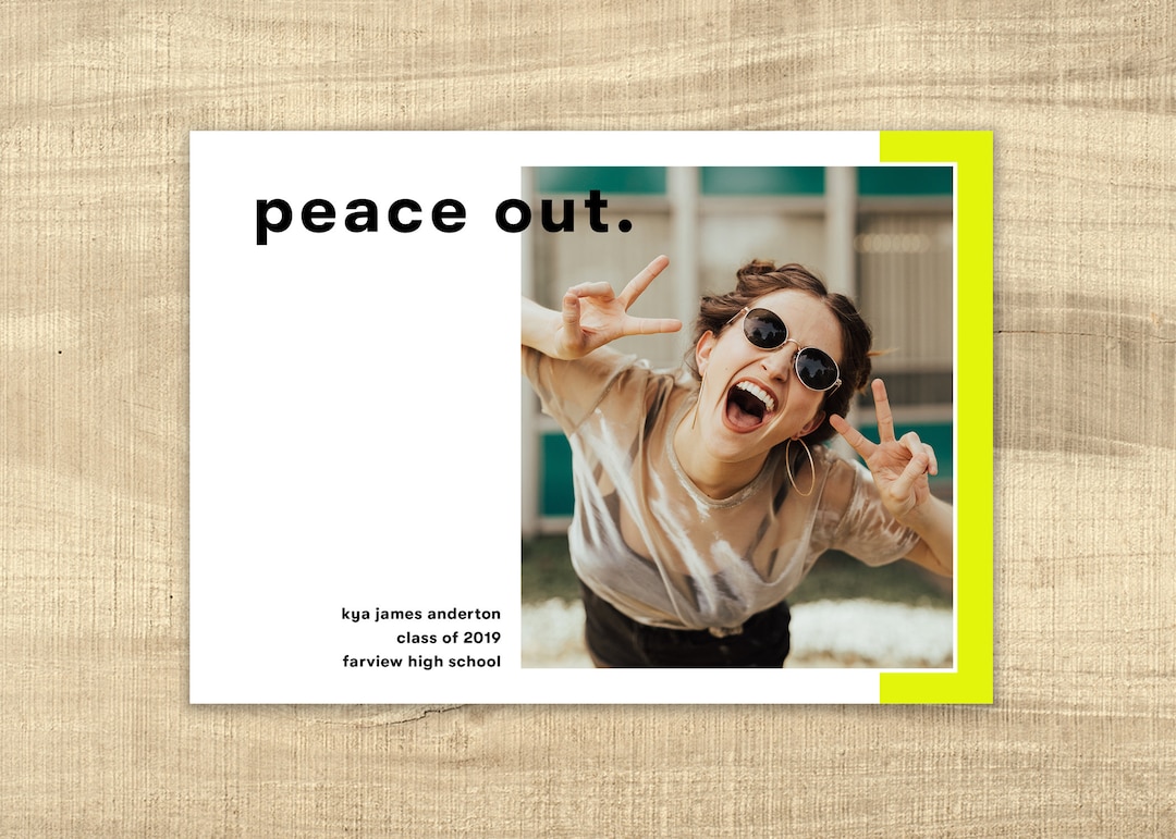 Graduation Announcement, Graduation Invitation, Photo Graduation ...