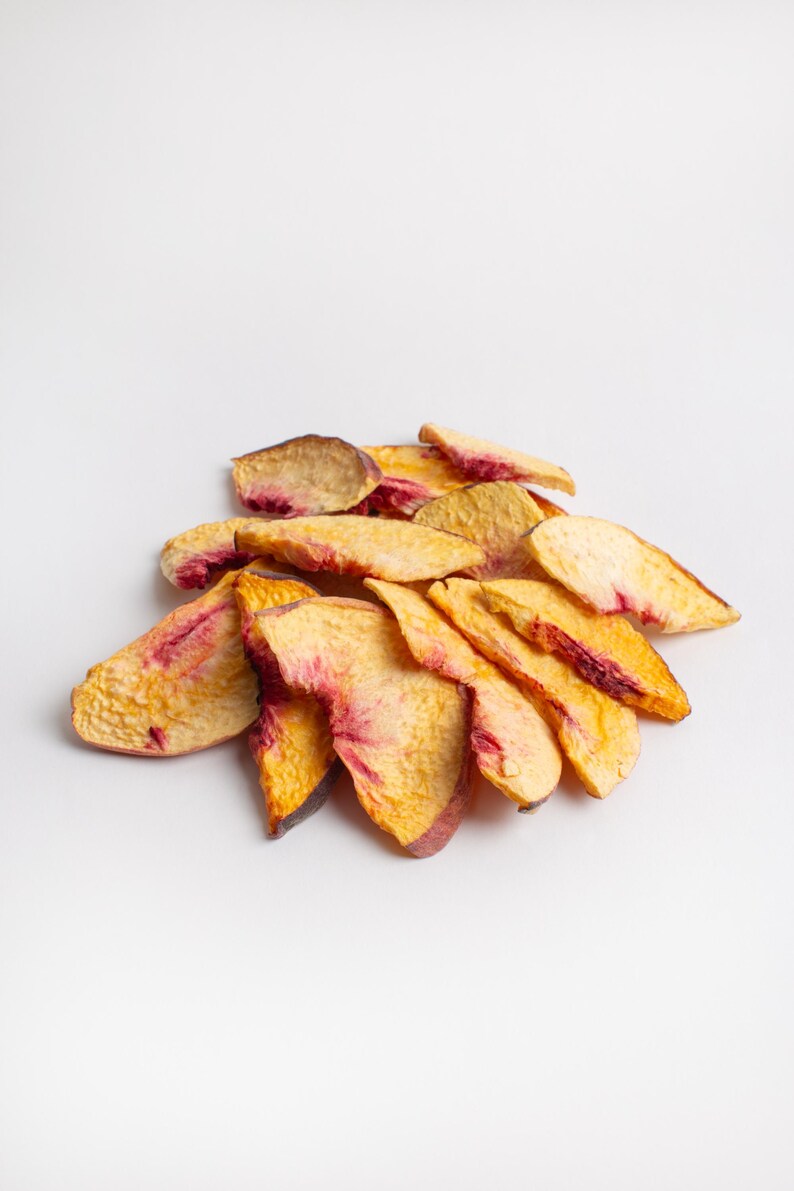 Freeze Dried Peach Snacks – No Sugar Added, Vegan (triple Pack) - Etsy