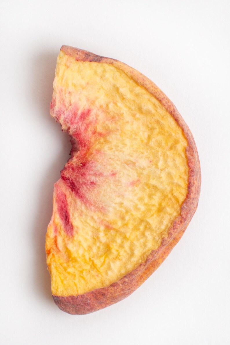 Freeze Dried Peach Snacks – No Sugar Added, Vegan (triple Pack) - Etsy
