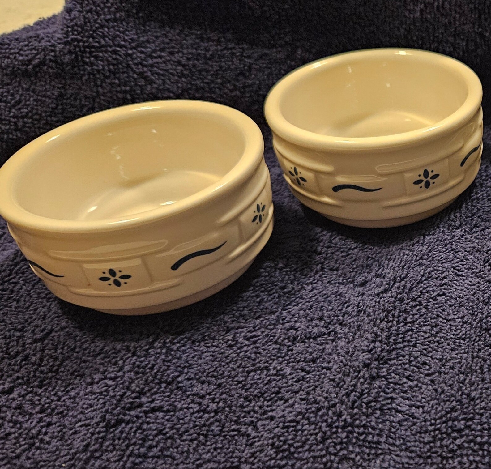 Longaberger Small Bowls, Set of 2. - Etsy