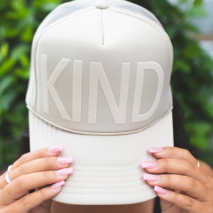SALE Favorite Trucker Hat KIND Summer Tan Trucker Hat - Etsy
