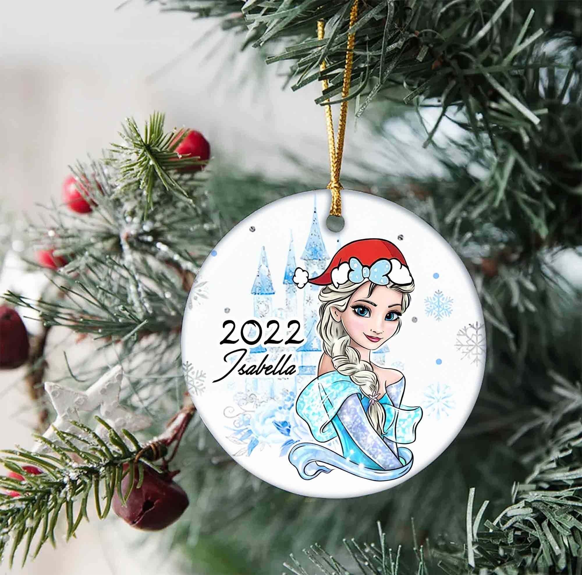 Frozen Christmas Ornament, Elsa Christmas Ornaments, Kids Christmas ...