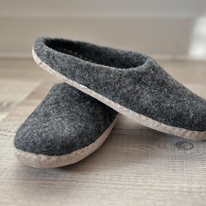 Handmade Wool Felt Slippers: Fair Trade Indoor Shoes - Etsy