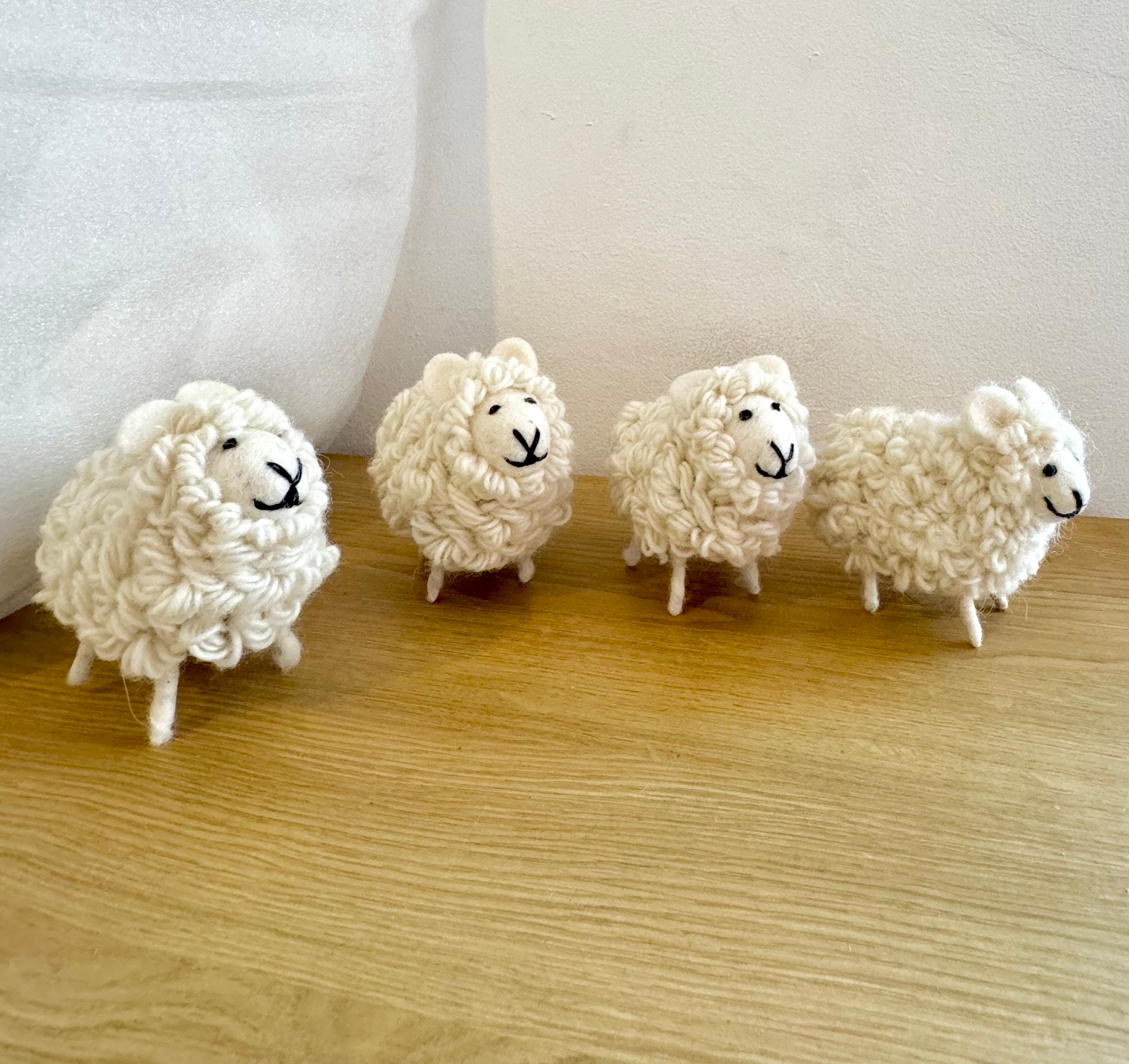Needle Felted Sheep | Wool Felted Sheep Doll | Fair Trade Doll ...