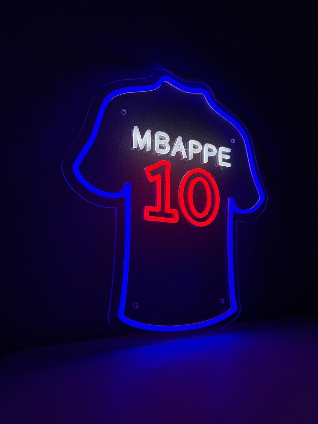 Custom Soccer Jersey Neon Sign,soccer Room Decor, LED Lights,soccer ...