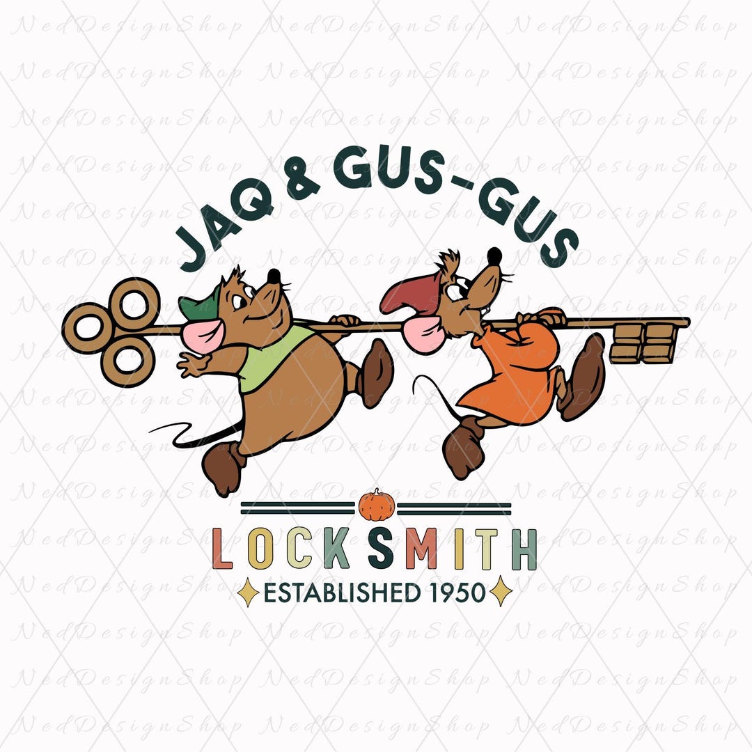 Retro Jaq and Gus Svg Png, Cinderella Svg Png, Jaq and Gus Shirt, Gus ...