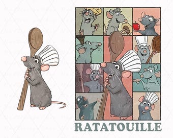 Ratatouille PNG, Ratatouille Remy SVG, Anyone Can Cook Png, Ratatouille ...