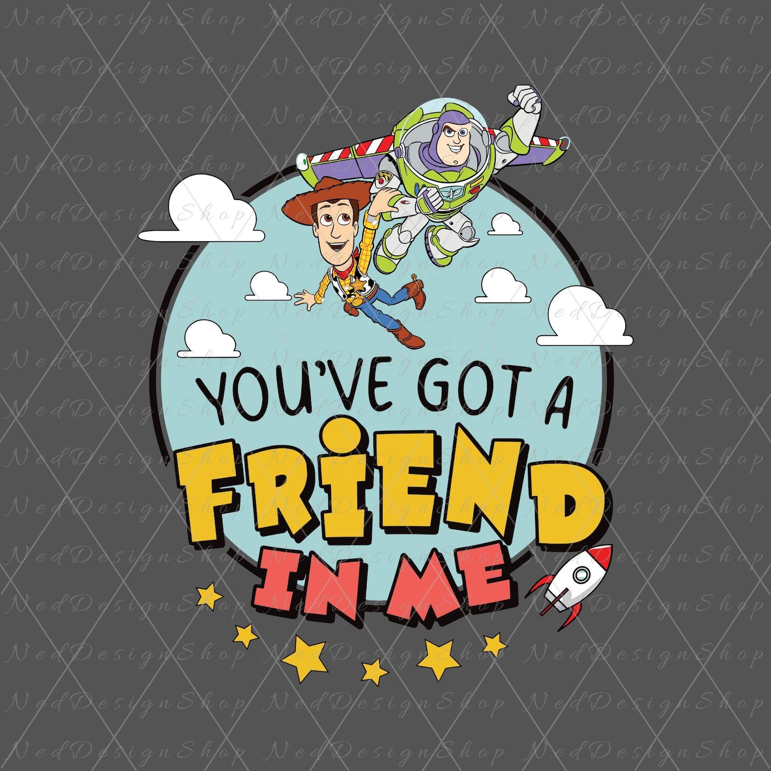 Toy Story Png, You've Got A Friend in Me Png, Cowboy and Friends Png ...