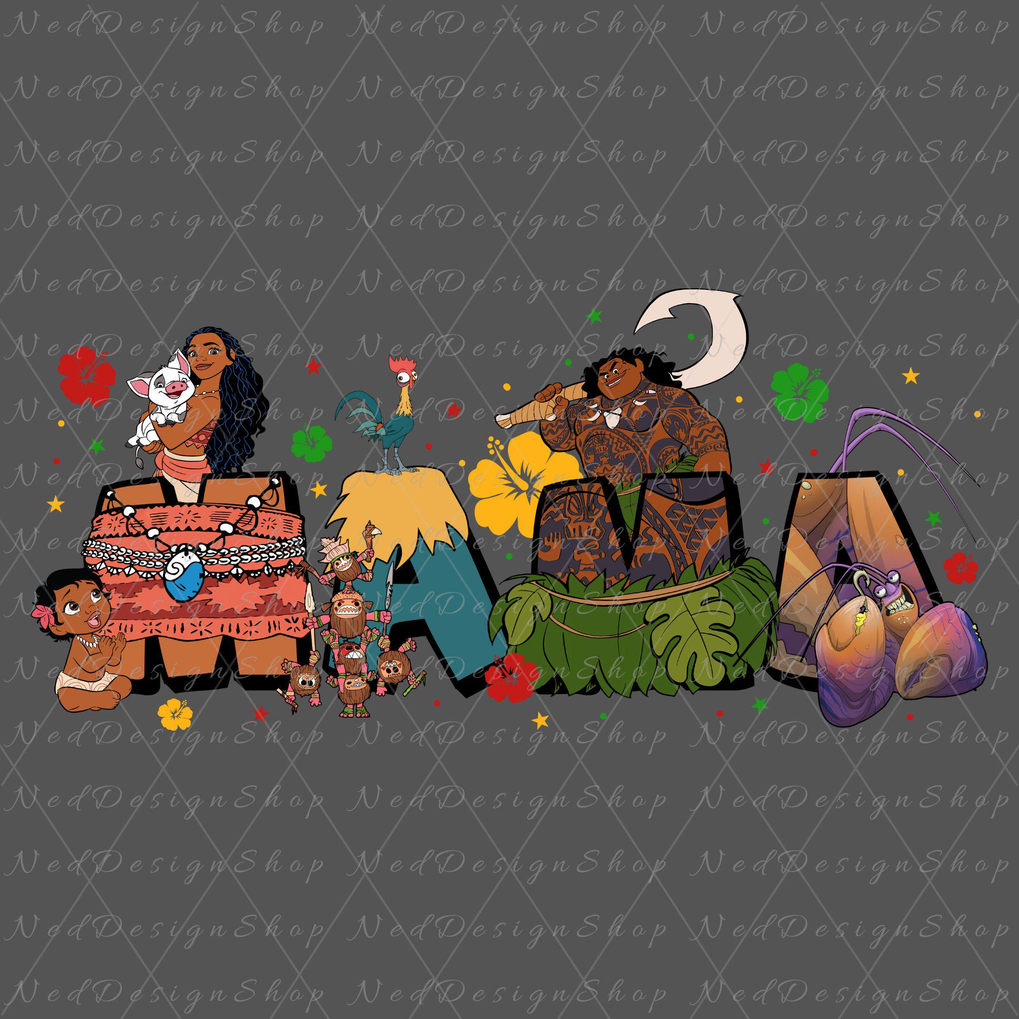 Moana Mama Png, Moana Mom Png, Moana Png, Retro Mama Png, Mom Shirt Png ...