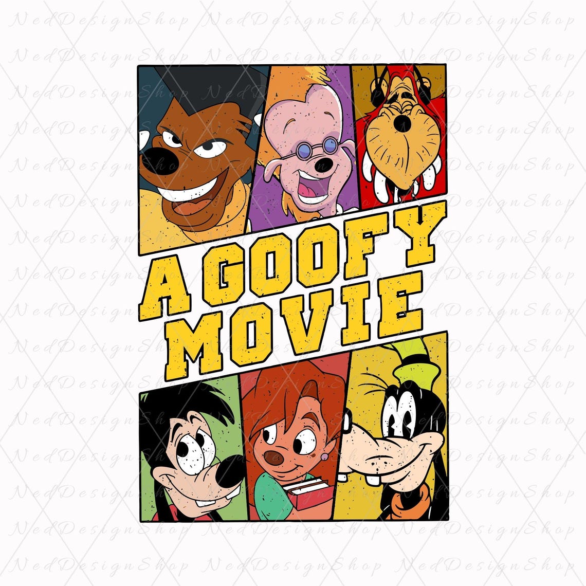 Powerline Stand Out Tour 95 Png, Goofy Powerline Png, Vintage Goofy ...