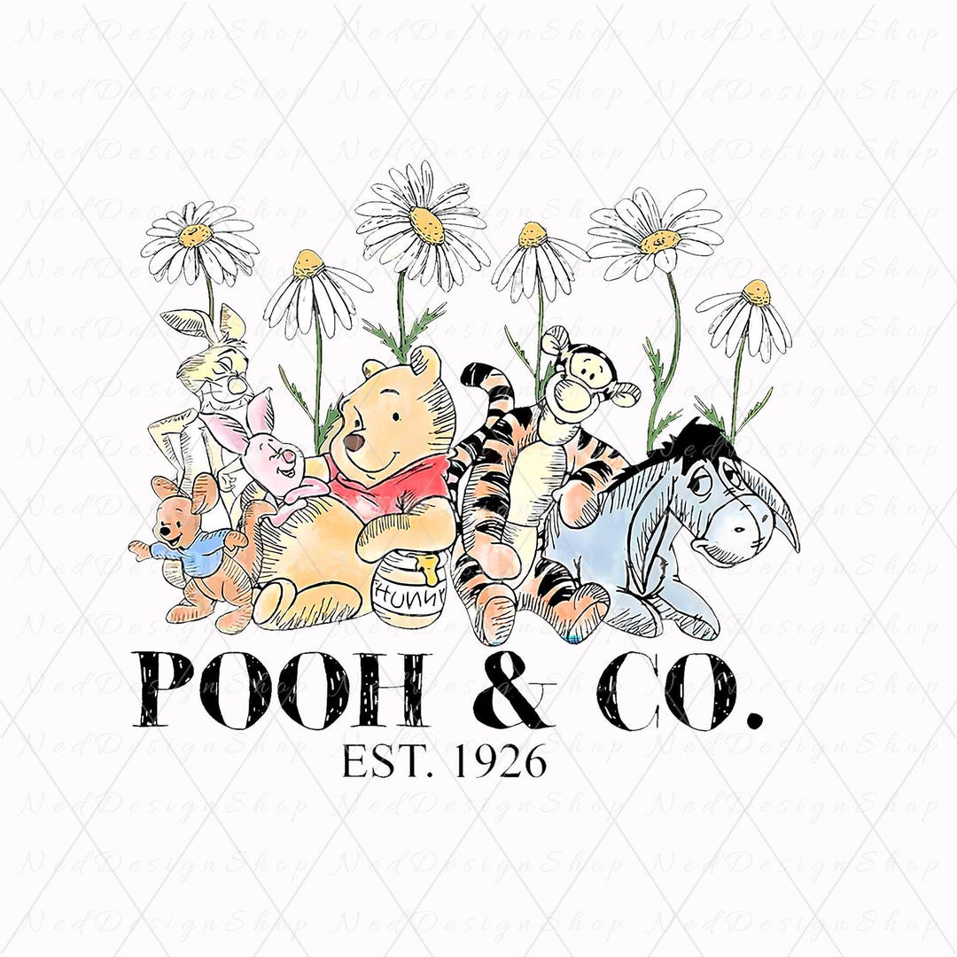 Retro Winnie the Pooh Png, Winnie the Pooh Png, Winnie the Pooh ...