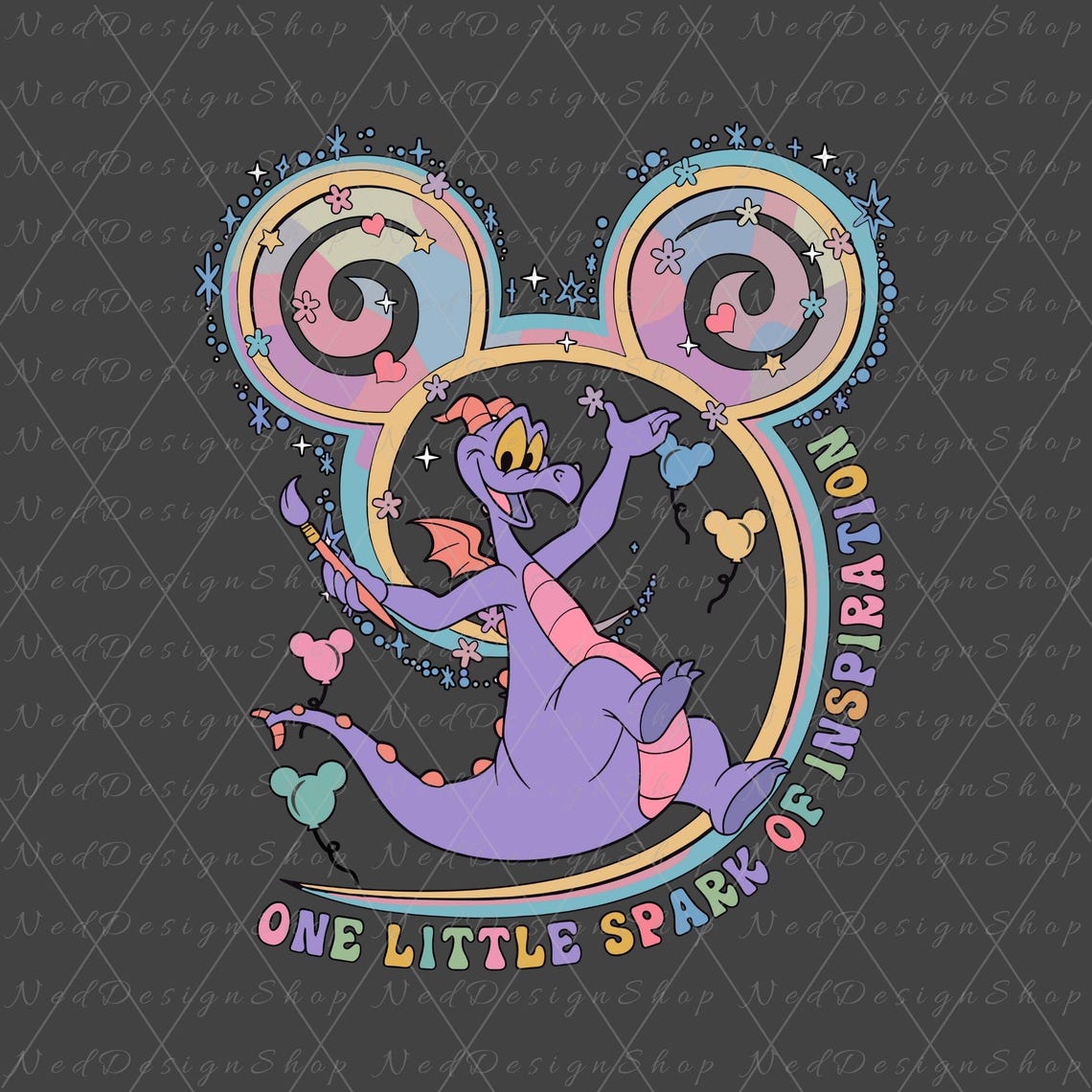 Figment Epcot Png - Svg, Figment Png, Retro Figment Png, Figment the ...