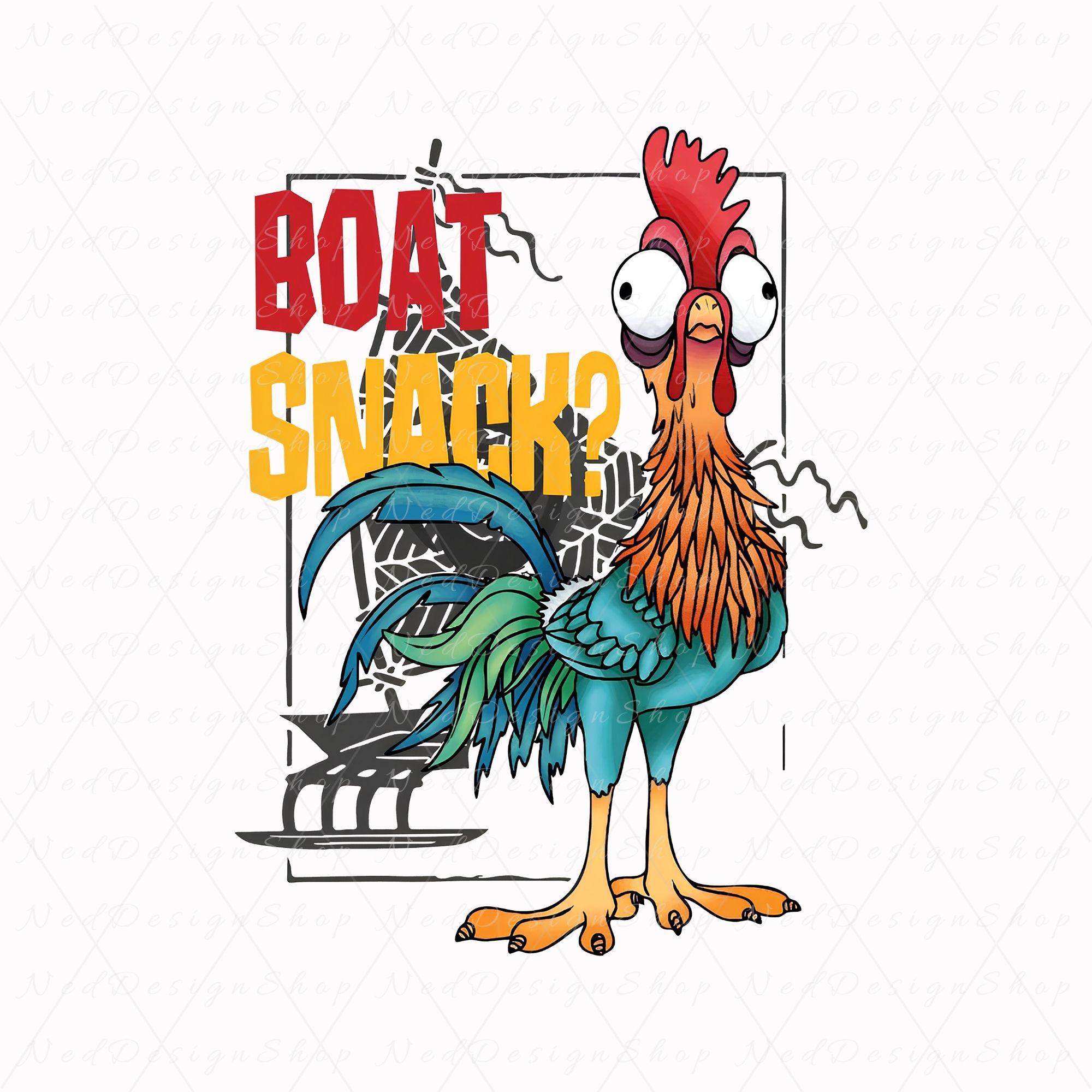 Boat Snack Hei Hei Png, Snacks Shirts Png, I'm Here for the Snacks Png ...
