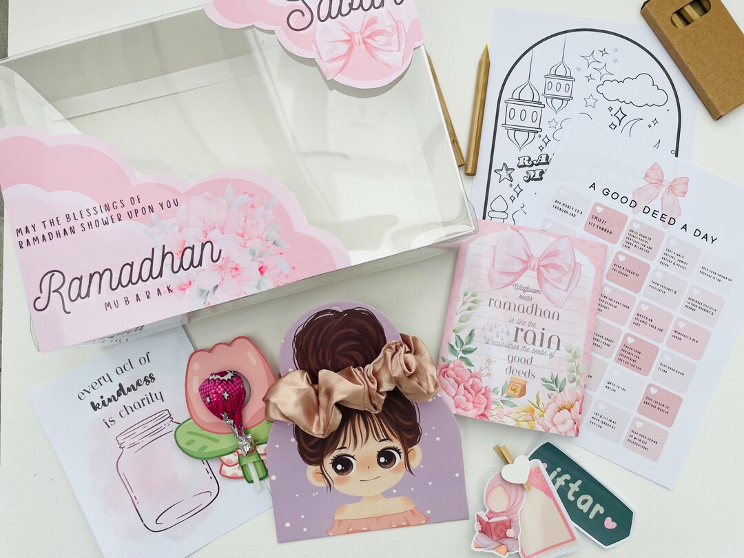 Kids Ramadhan Box/gift Box/kids Gift/eid/muslim/islamic Theme/mosque ...