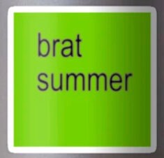 Customizable Brat Sticker - Etsy