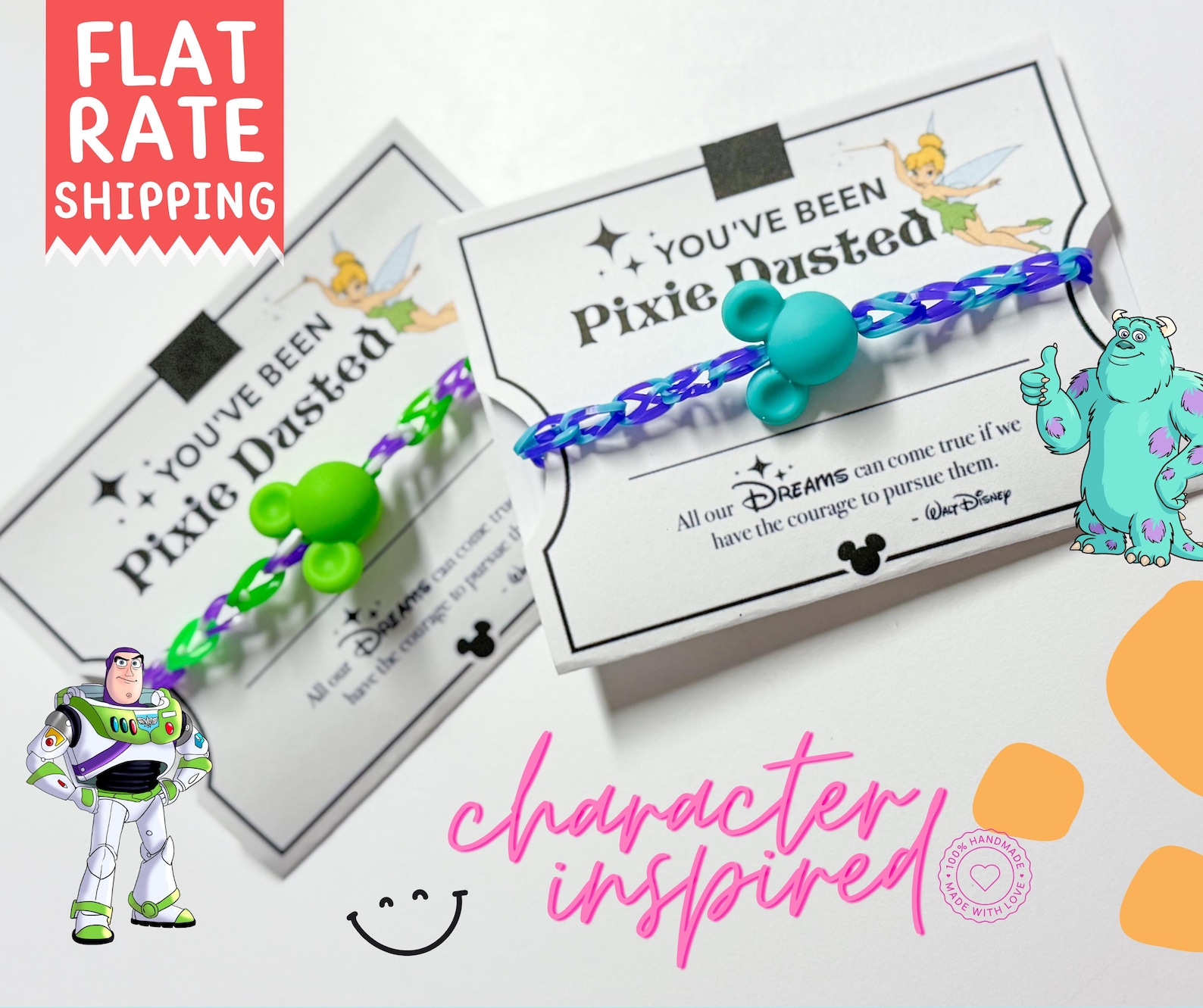 Pixie Dust | You’ve Been Pixie Dusted | Handmade Disney Bracelets ...