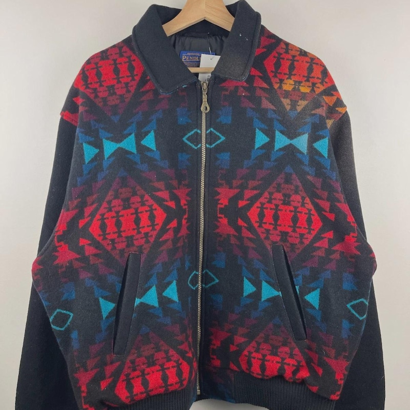 Pendleton Bomber Coat - Etsy UK