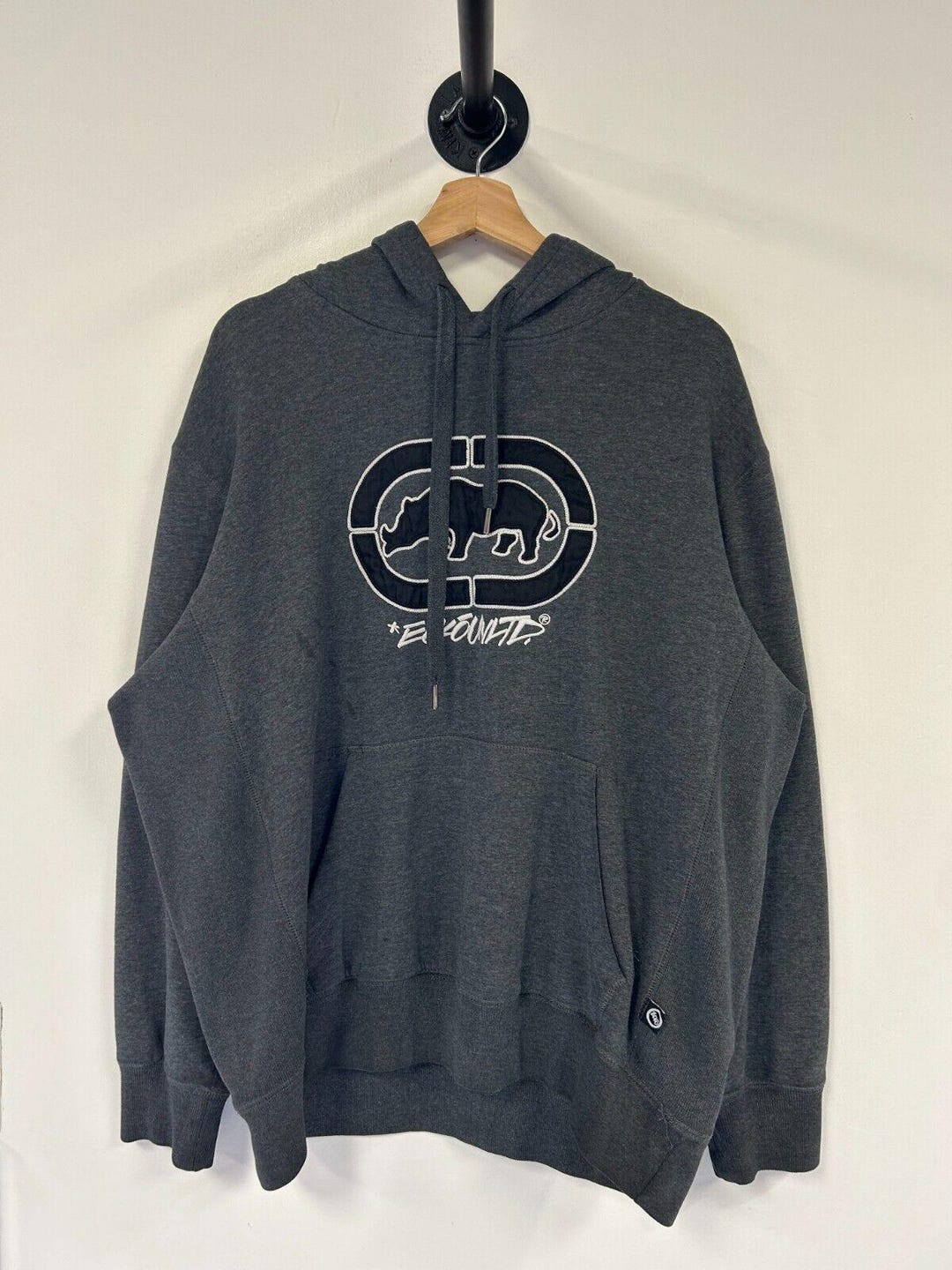 Vintage Y2K Ecko Grey Hoodie Size L - Etsy